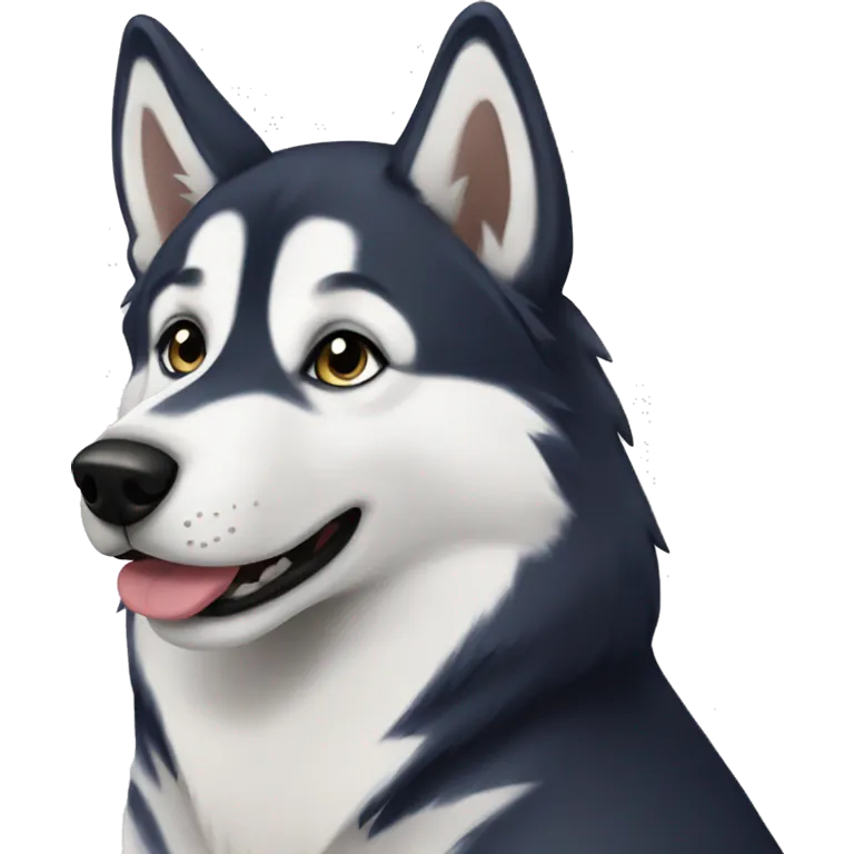 husky emoji | AI Emoji Generator