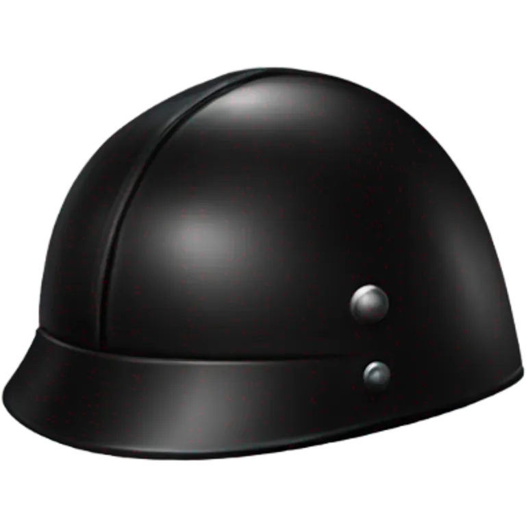 black leather helmet emoji | AI Emoji Generator