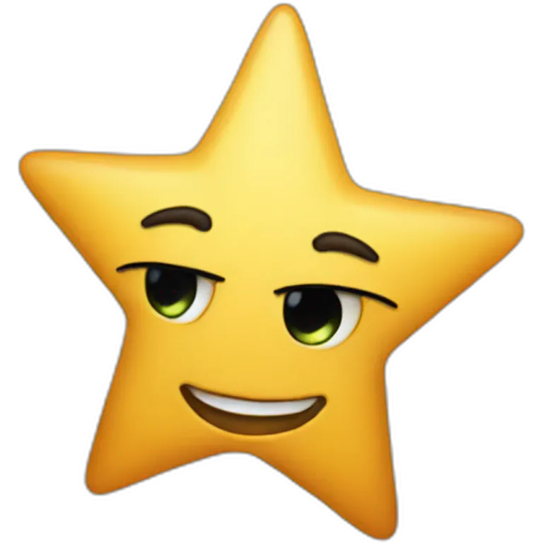 Star emoji | AI Emoji Generator