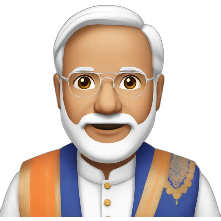 Narendra Modi emoji | AI Emoji Generator
