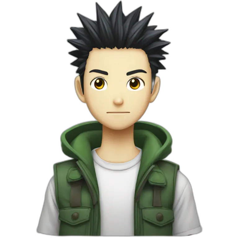 hunter-x-hunter gon freecs emoji | AI Emoji Generator