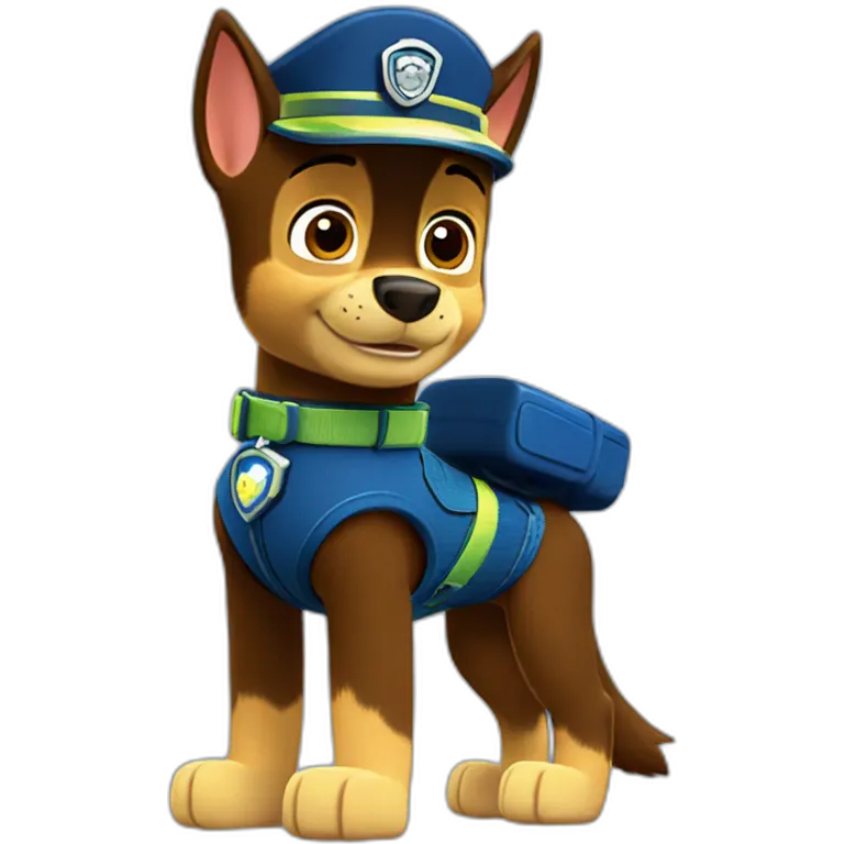 paw patrol chase emoji | AI Emoji Generator