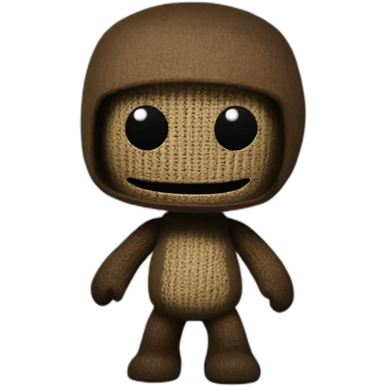 Sackboy from lbp emoji | AI Emoji Generator