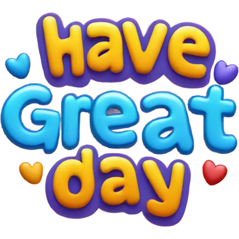 Have a great day sign emoji | AI Emoji Generator