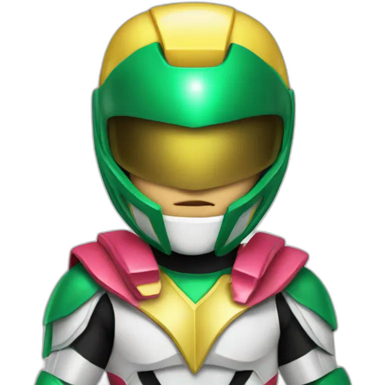 data protector power ranger emoji | AI Emoji Generator