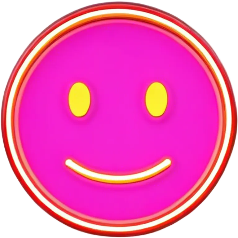 Neon signboard emoji | AI Emoji Generator