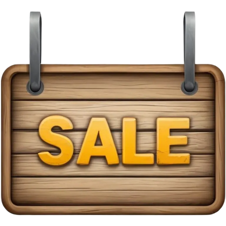 for sale sign emoji | AI Emoji Generator