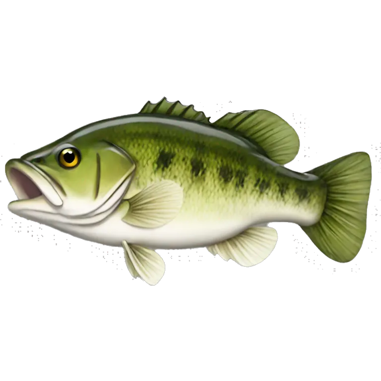 Largemouth Bass emoji | AI Emoji Generator