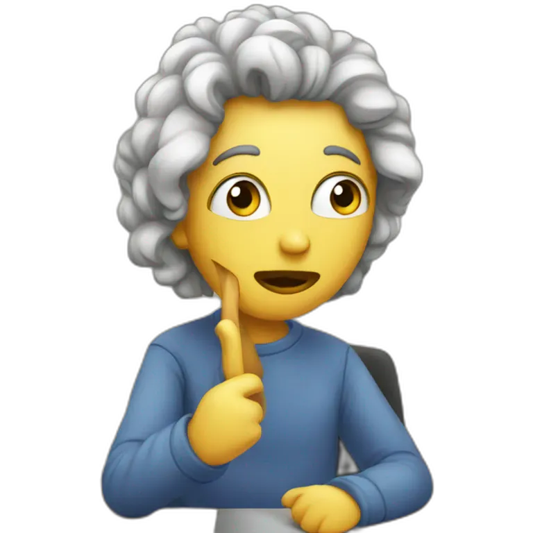 shh im mewing in class emoji | AI Emoji Generator