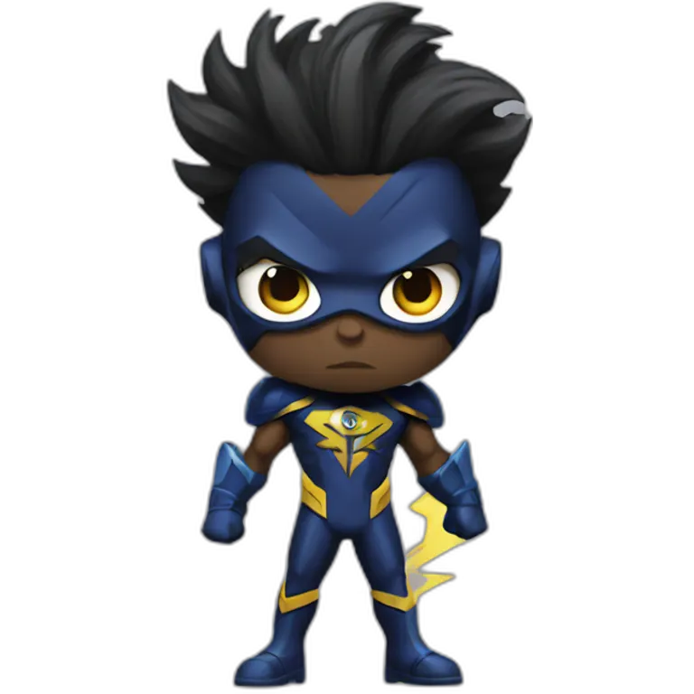 static shock superhero emoji | AI Emoji Generator