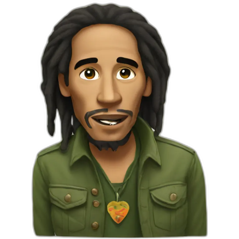 Bob marley emoji | AI Emoji Generator