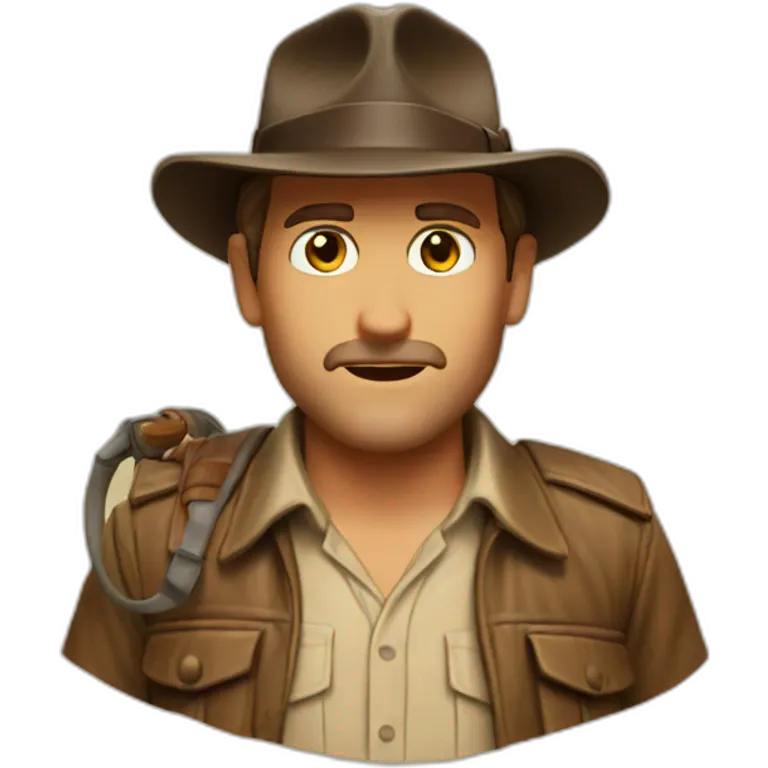 indiana jones emoji | AI Emoji Generator