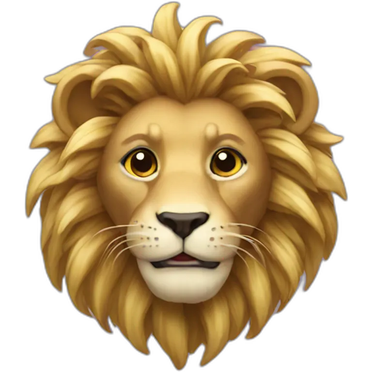 Grape Lion emoji | AI Emoji Generator