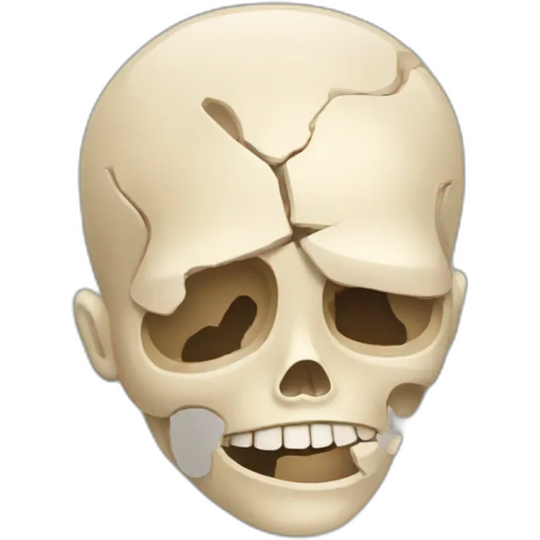 Broken bones emoji | AI Emoji Generator