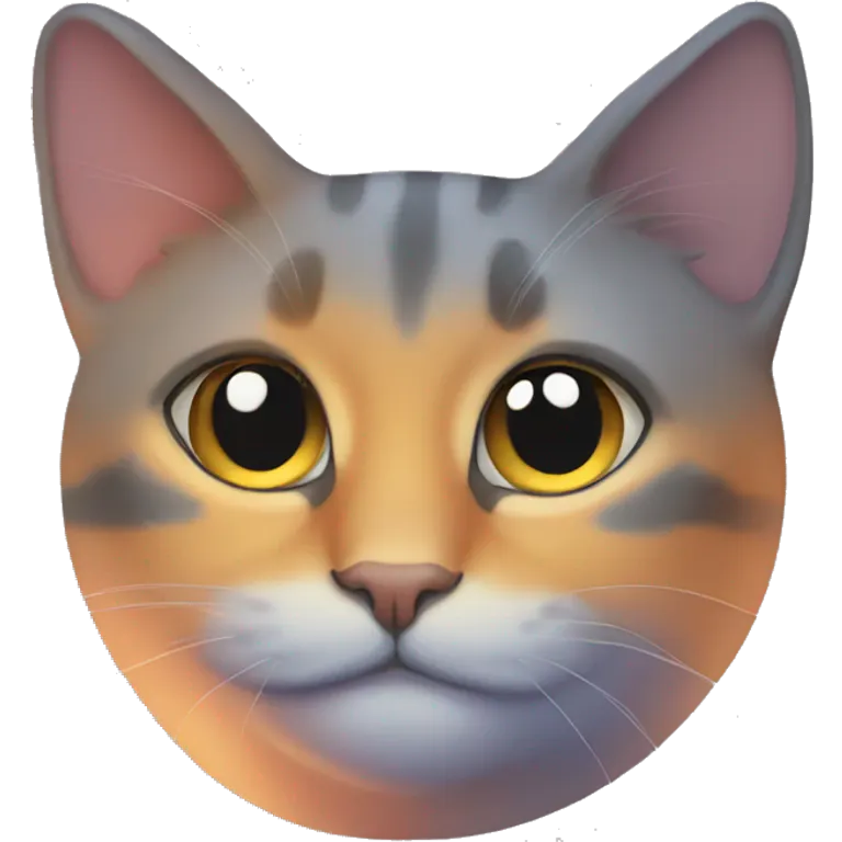 Sunset cat emoji | AI Emoji Generator