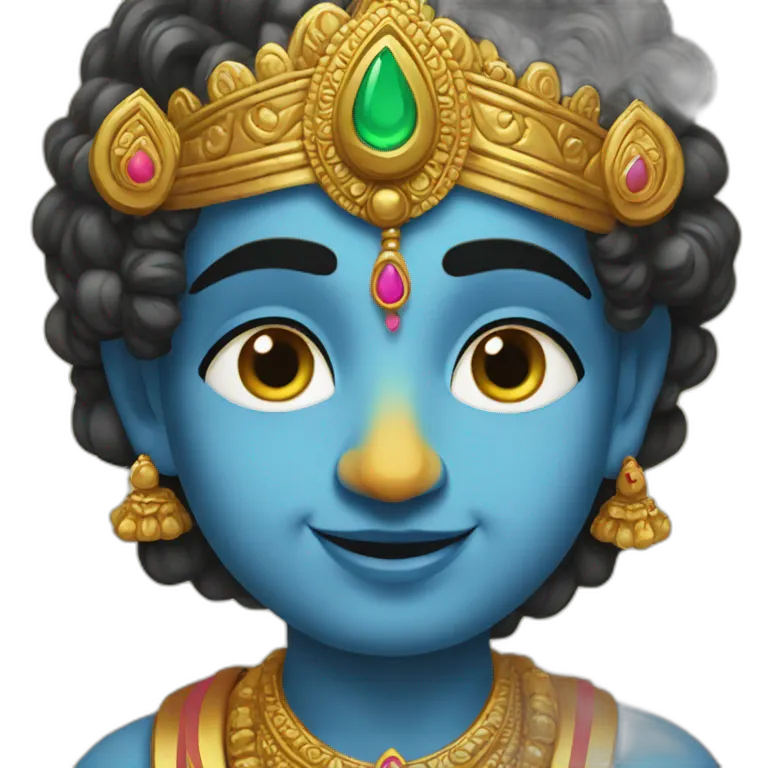 Shri Krishna emoji | AI Emoji Generator