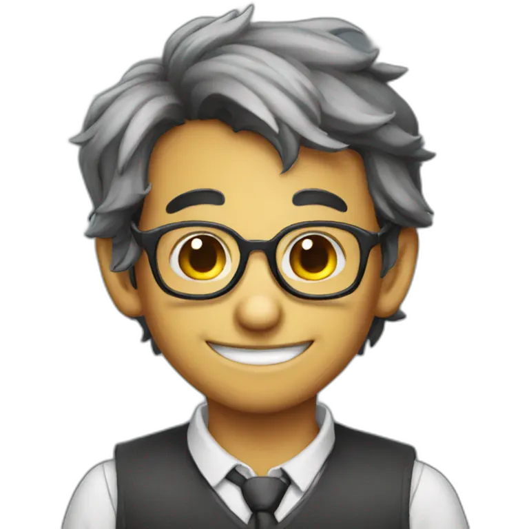 nerd face dark rat emoji | AI Emoji Generator