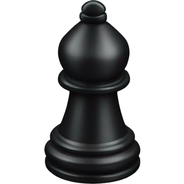 black bishop chess piece emoji | AI Emoji Generator