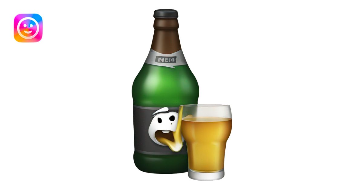 Drinking alcohol emoji | AI Emoji Generator