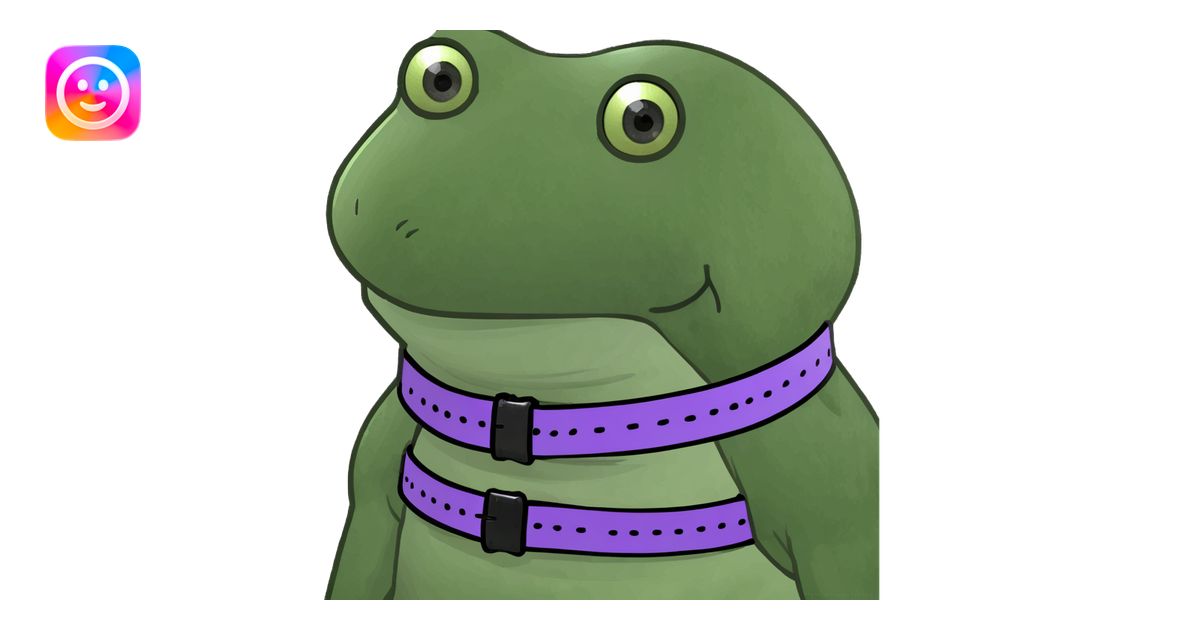 bufo frog styled as Shippuden Sasuke Uchiha, with spiky black hair ...