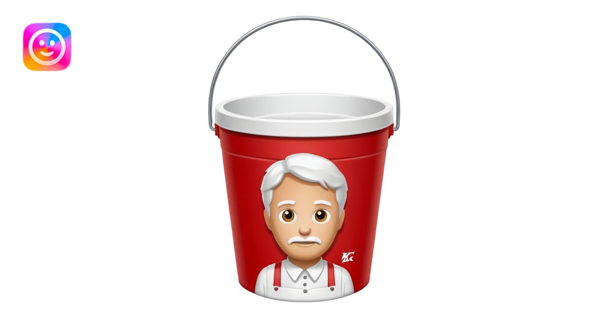 kfc bucket empty emoji | AI Emoji Generator
