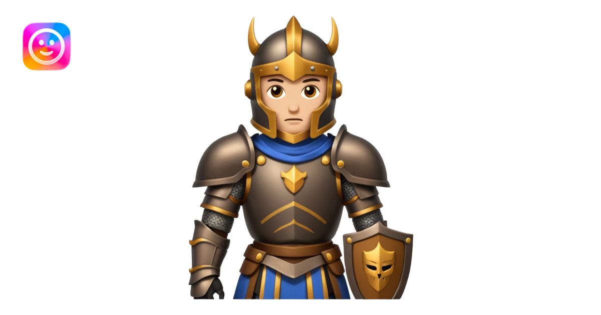 Mega Knight from clash royale emoji | AI Emoji Generator