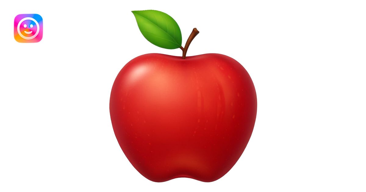 apple emoji | AI Emoji Generator