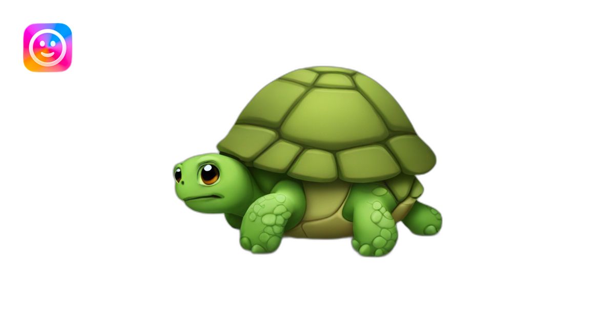 sad turtle emoji | AI Emoji Generator