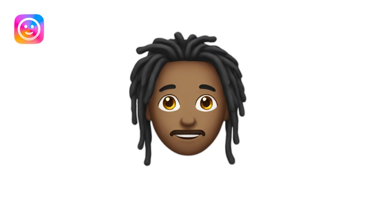 Dreadlocks emoji | AI Emoji Generator
