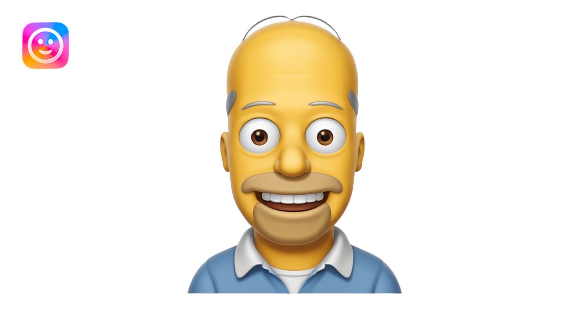 Homer simpson emoji | AI Emoji Generator