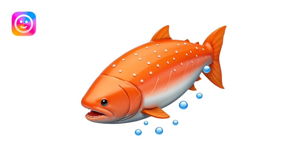 Salmón emoji | AI Emoji Generator
