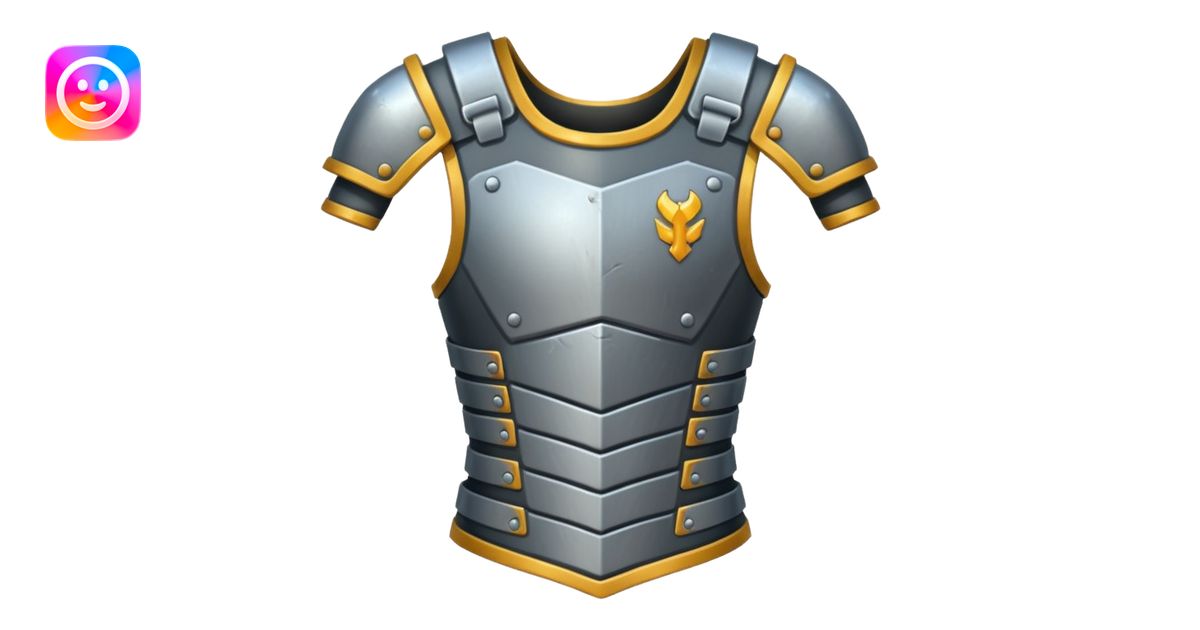 Body armor Emoji fantasy pixel art style emoji | AI Emoji Generator