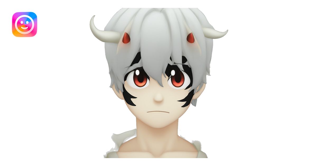 Devilman crybaby amon emoji | AI Emoji Generator