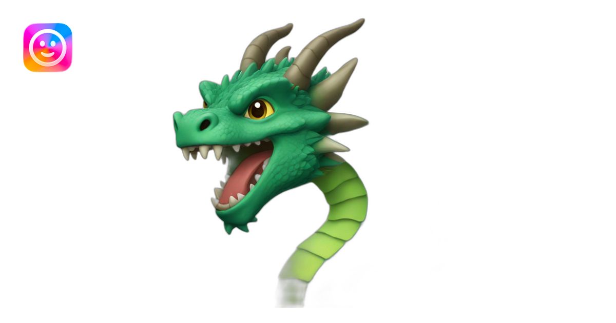 Dragon emoji | AI Emoji Generator