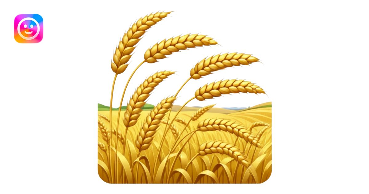 Rise field emoji | AI Emoji Generator