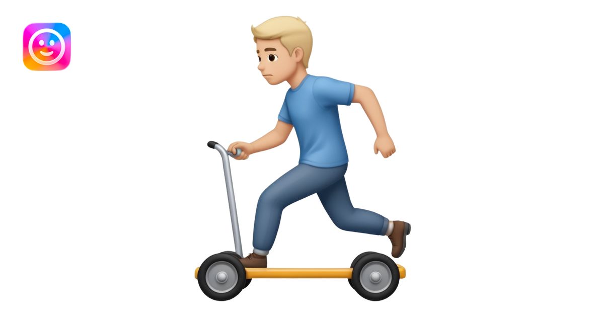 drag your ass (meaning really slow) emoji | AI Emoji Generator