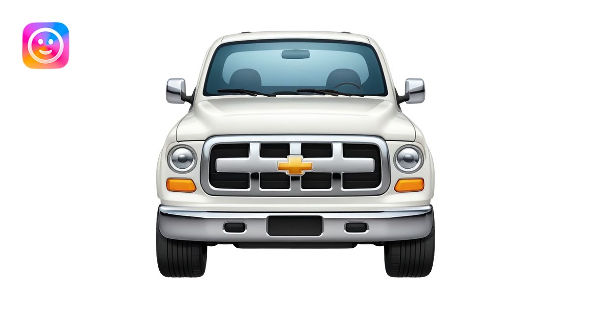white car truck emoji | AI Emoji Generator