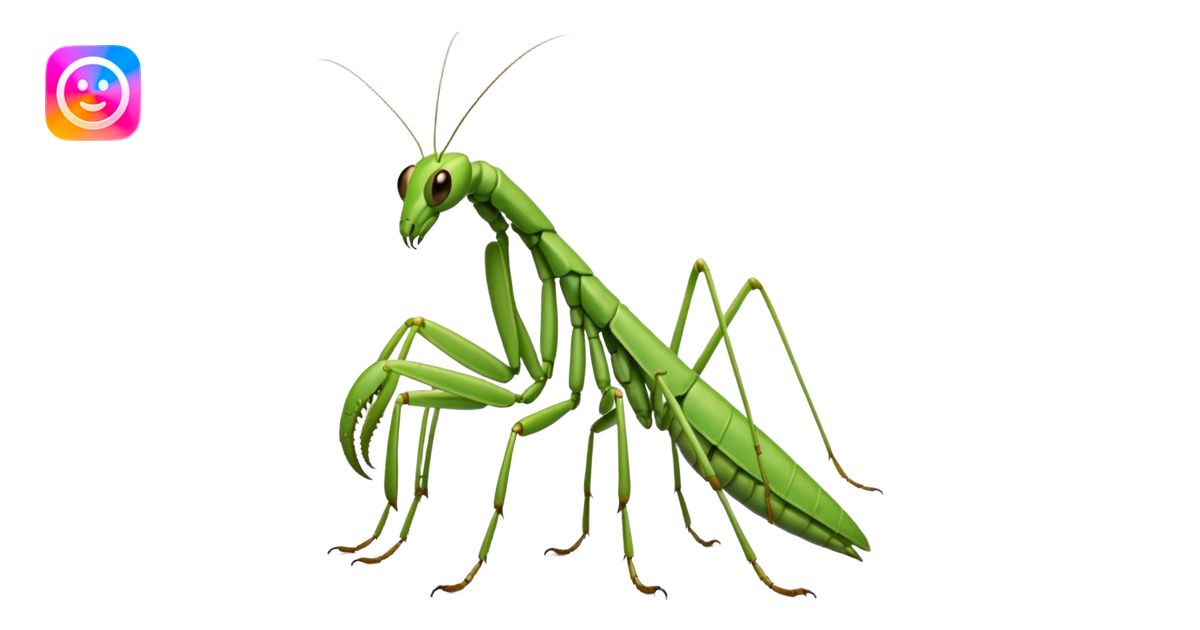Praying mantis emoji emoji | AI Emoji Generator