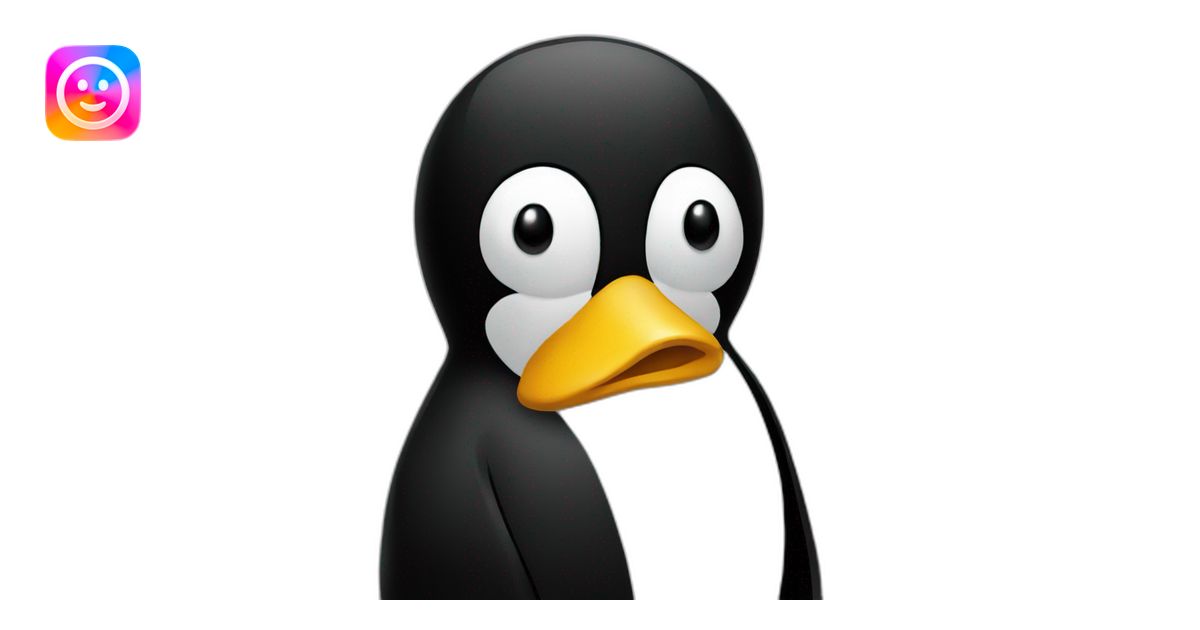 linux tux emoji | AI Emoji Generator