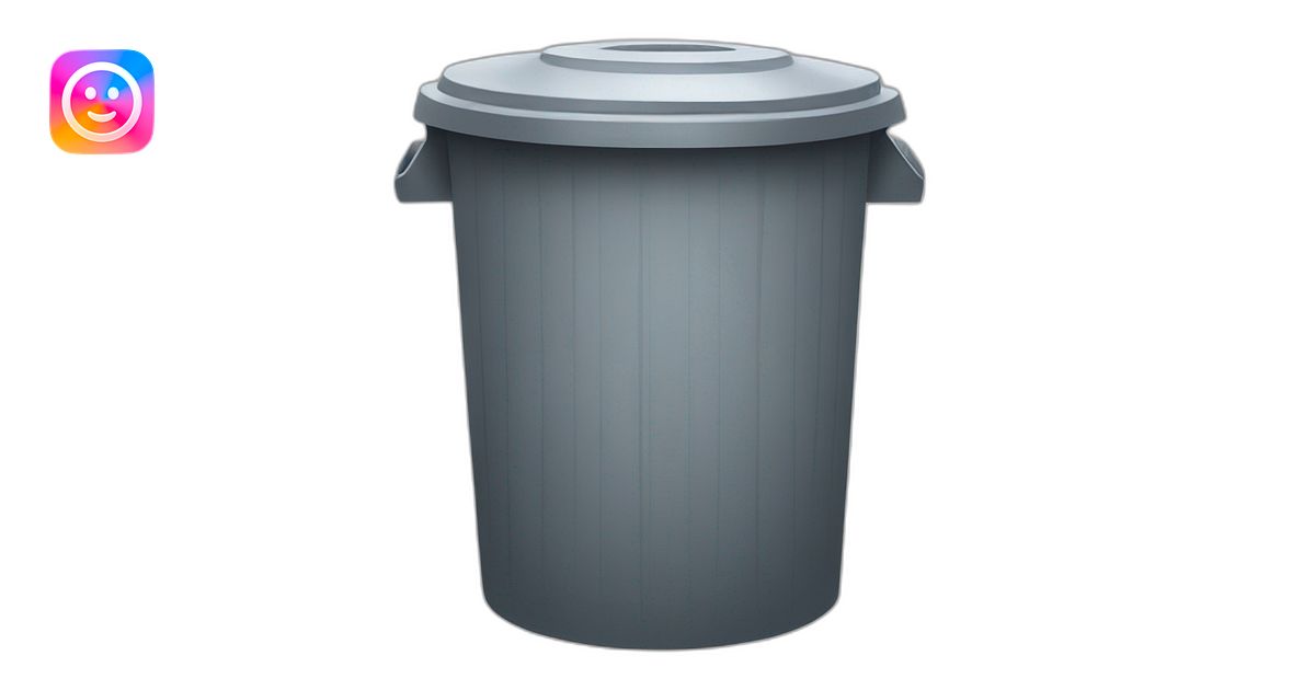trash bin emoji | AI Emoji Generator