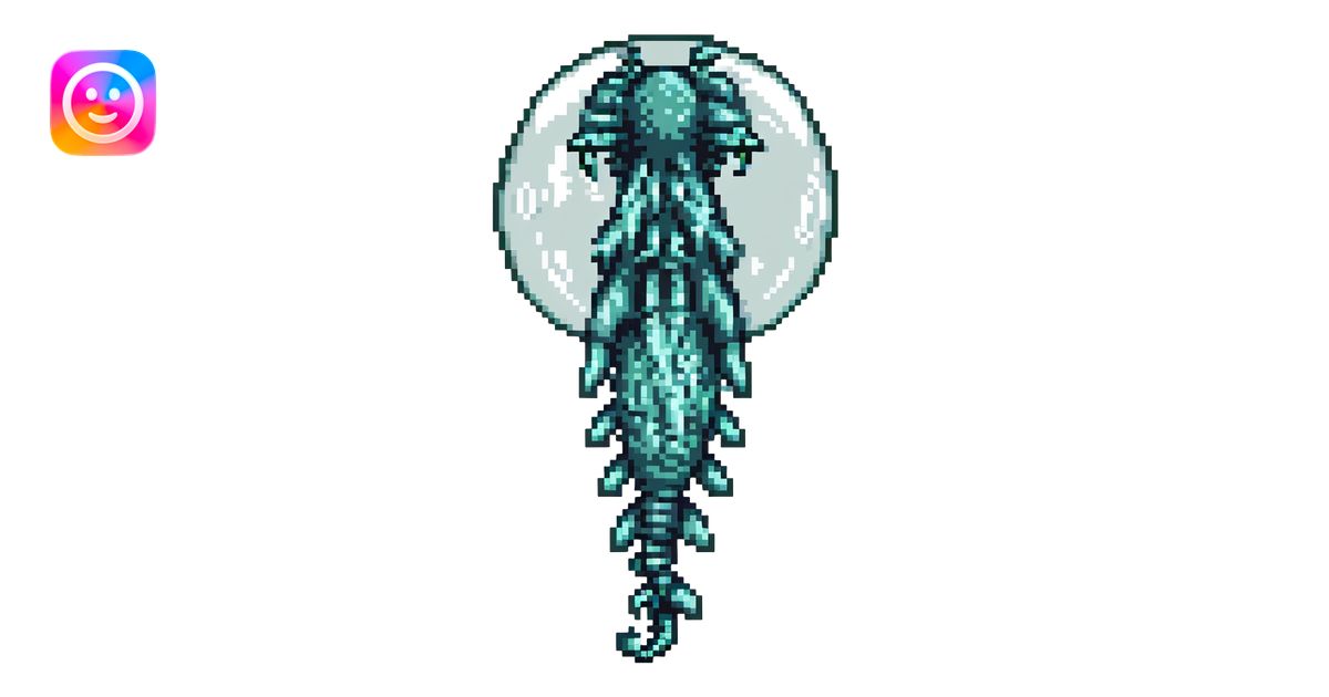 MRI parasitic embryo, digital, fetal small shape in otherworldly bubble ...