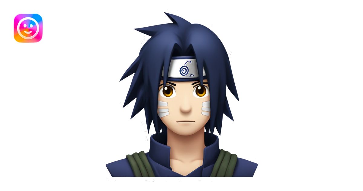 Sasuke uchiha emoji | AI Emoji Generator
