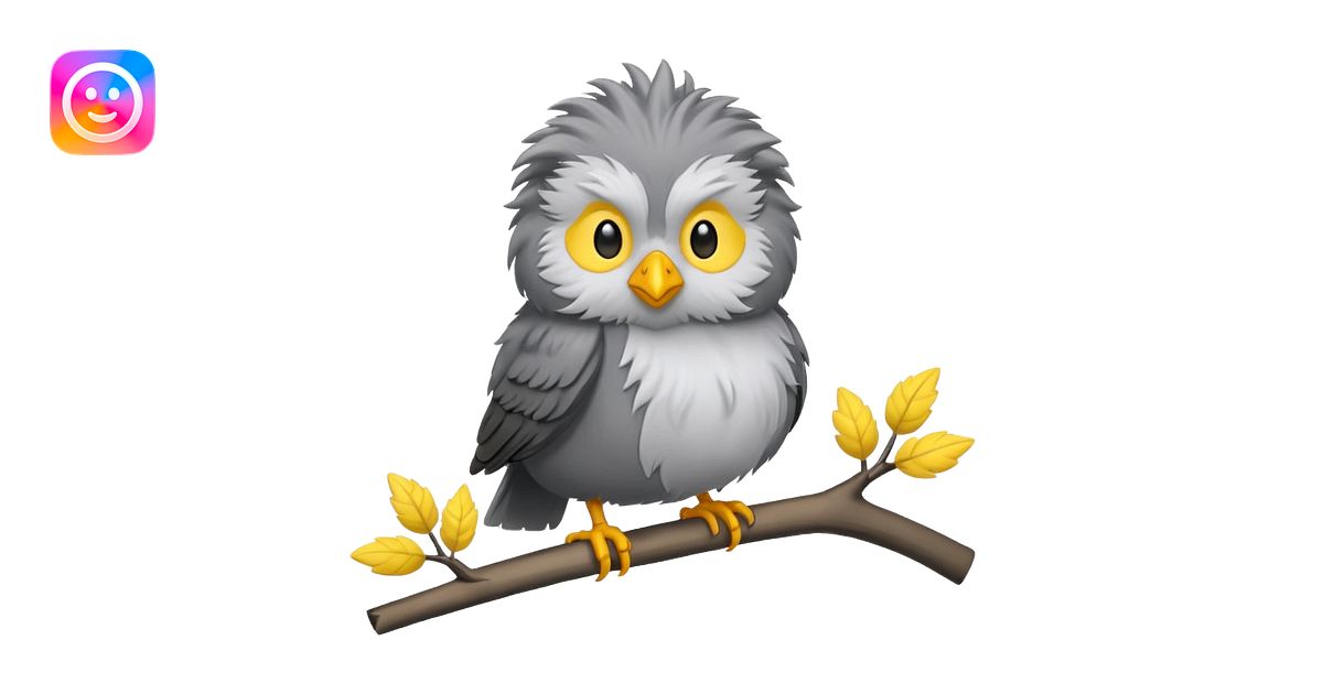 Calopsita emoji | AI Emoji Generator