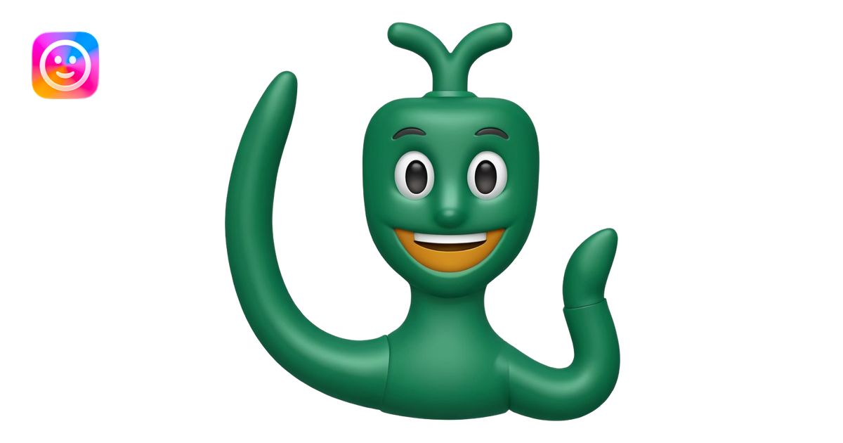 Gumby emoji | AI Emoji Generator