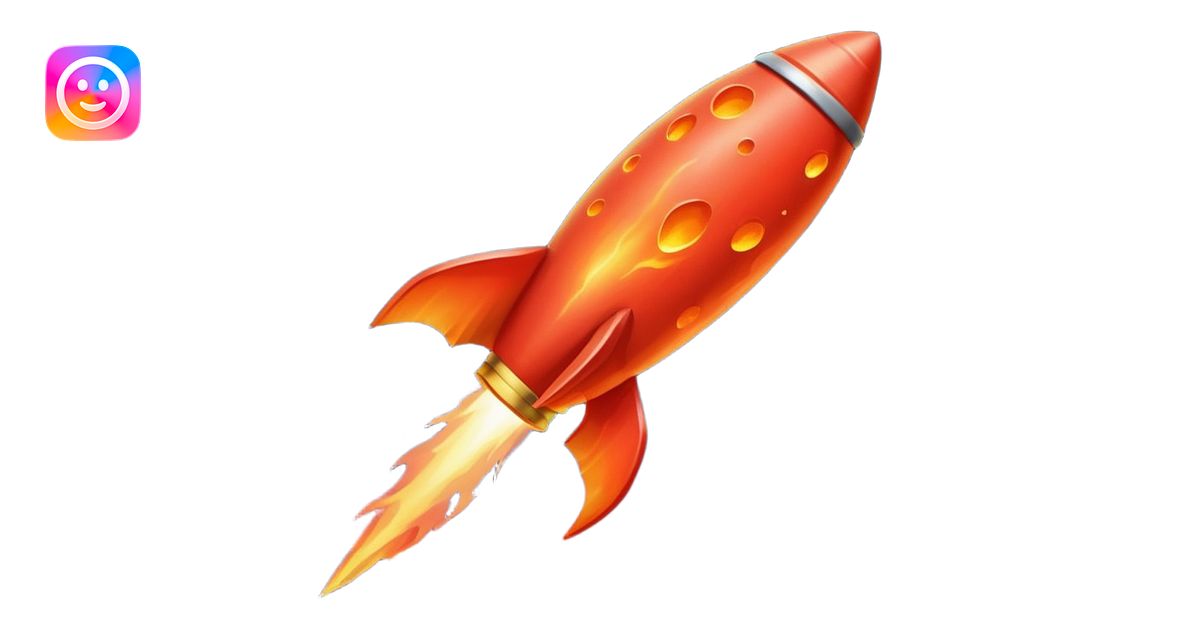 meteor similar to comet without a face transparent emoji | AI Emoji ...