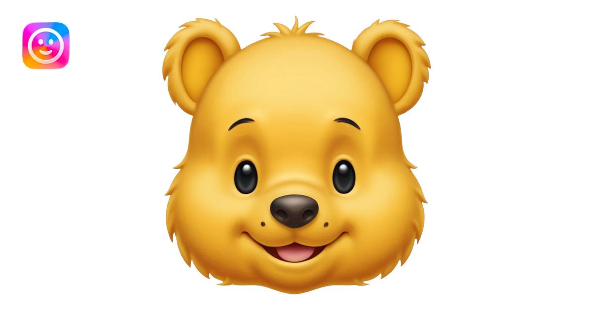 Winnie the Pooh emoji | AI Emoji Generator