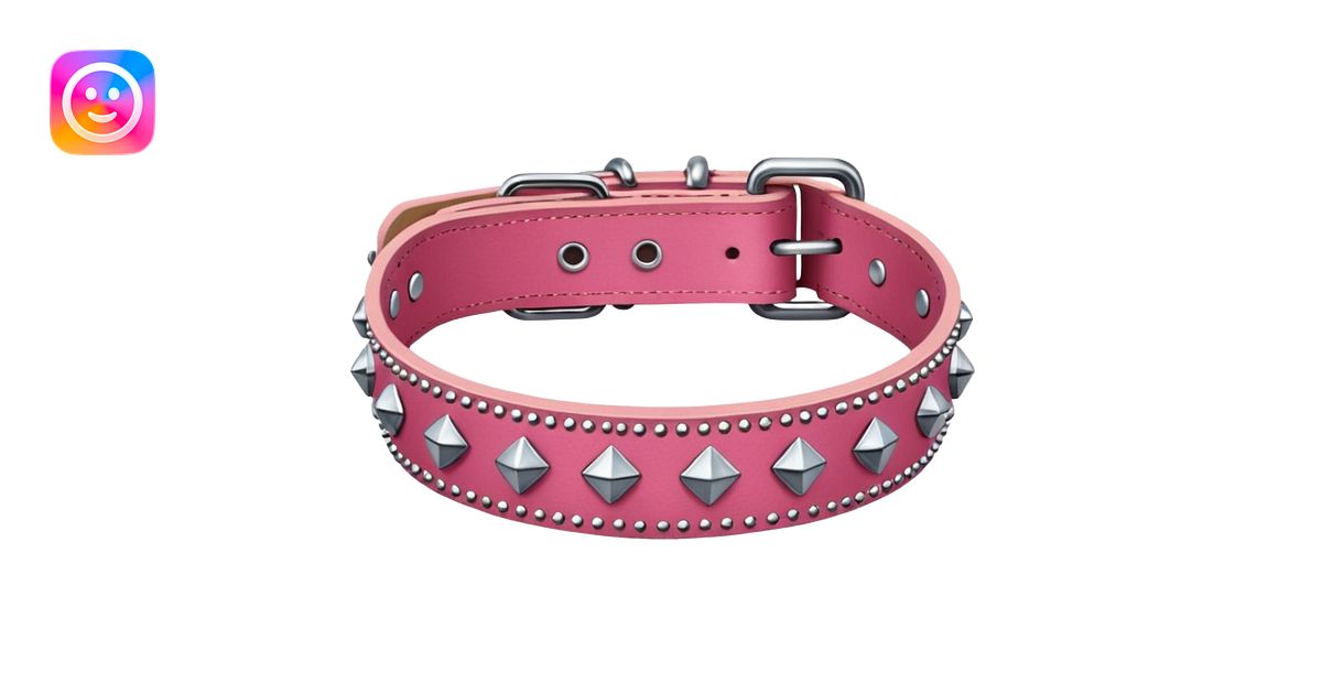 pink collar emoji | AI Emoji Generator