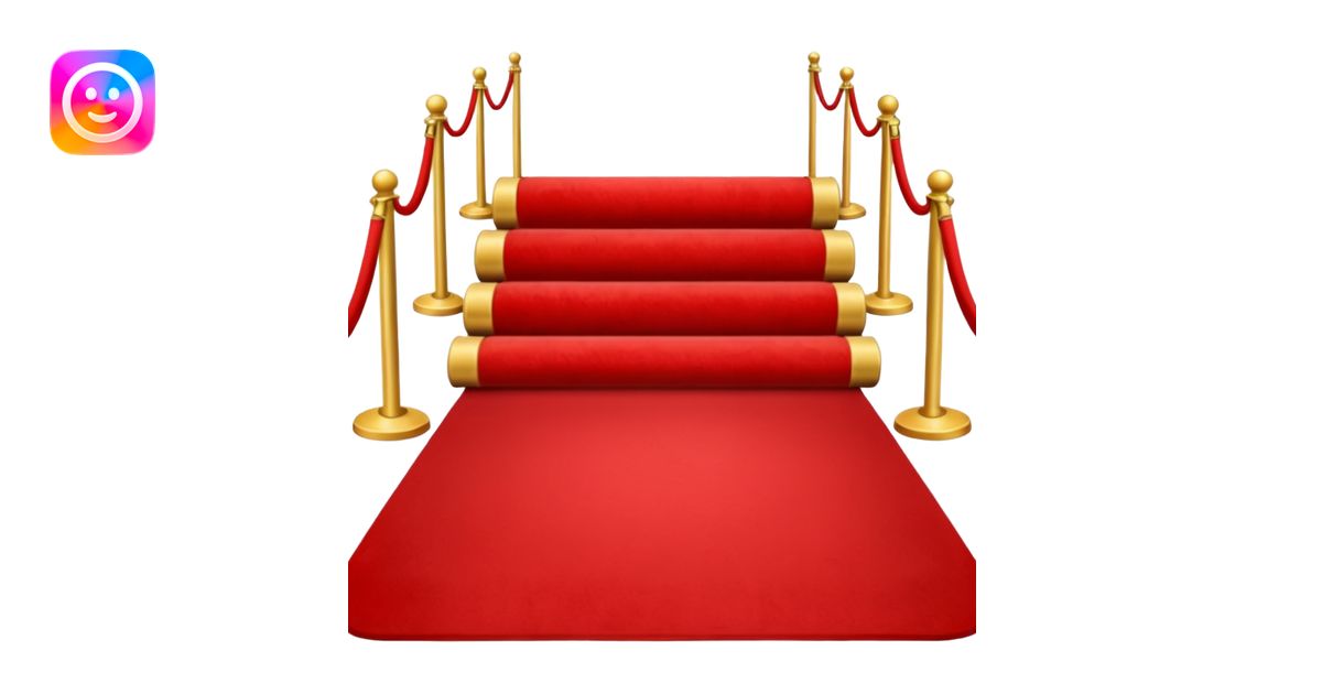 Red carpet emoji | AI Emoji Generator
