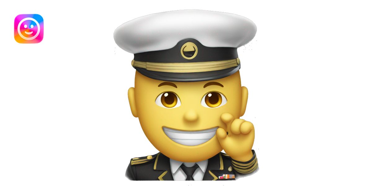 salute emoji with smile face tear emoji | AI Emoji Generator