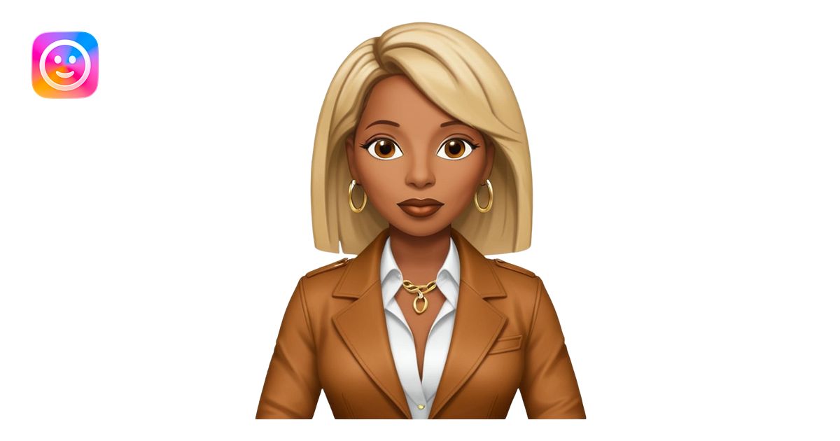 Mary J Blige emoji | AI Emoji Generator